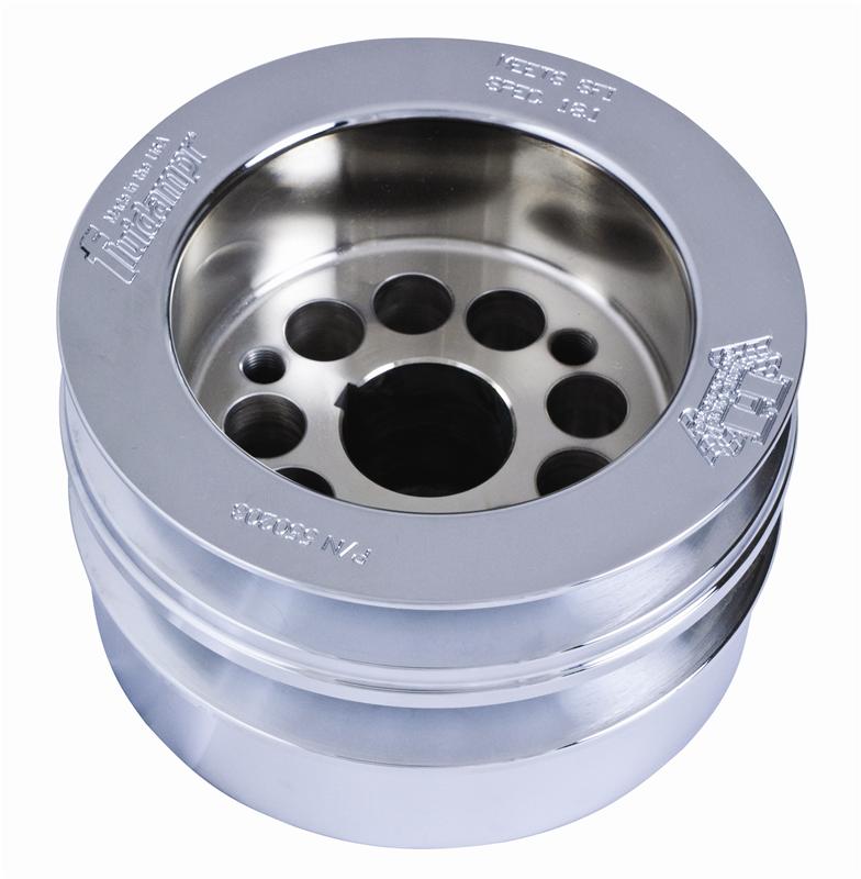 Fluidampr Ford 8BA Flat Head Wide Belt Steel Internally Balanced Dampe ...